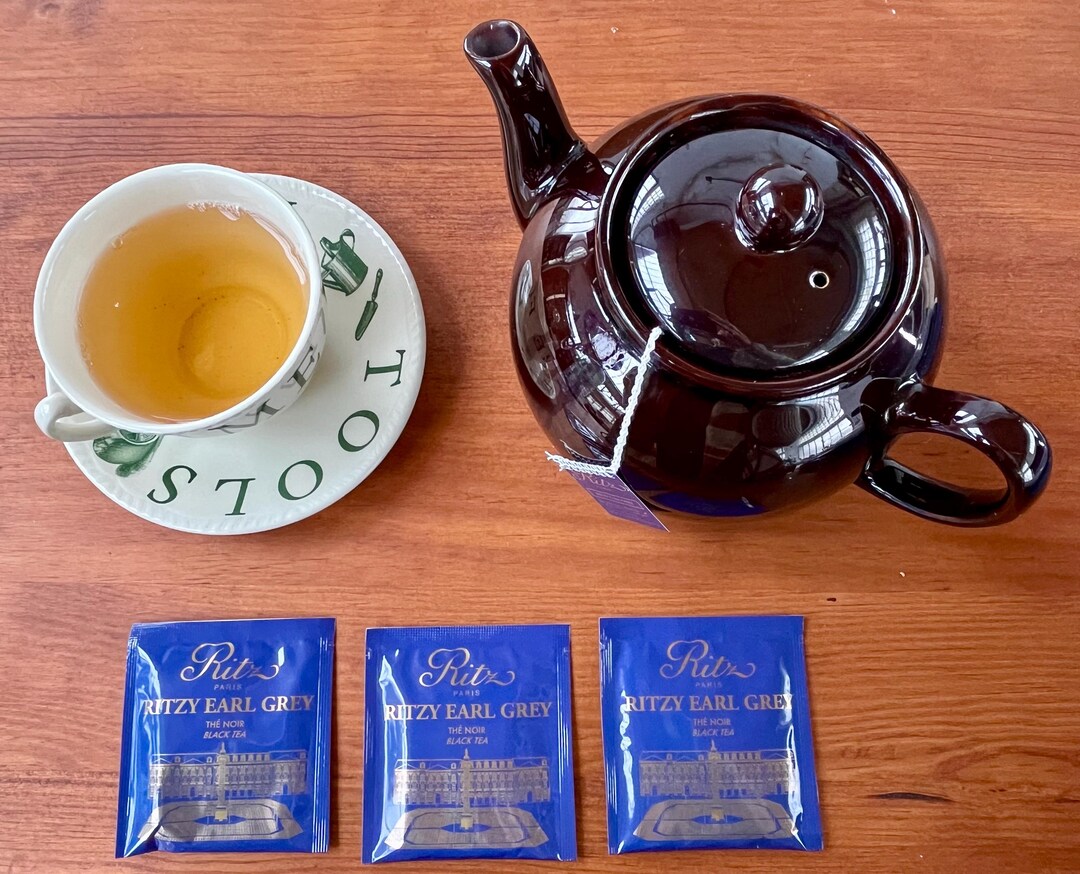 Lot of 3 Bag Teas, Ritz Paris, Earl Grey, Tea Lover, Paris, Place Vendôme, Tea Time - Etsy