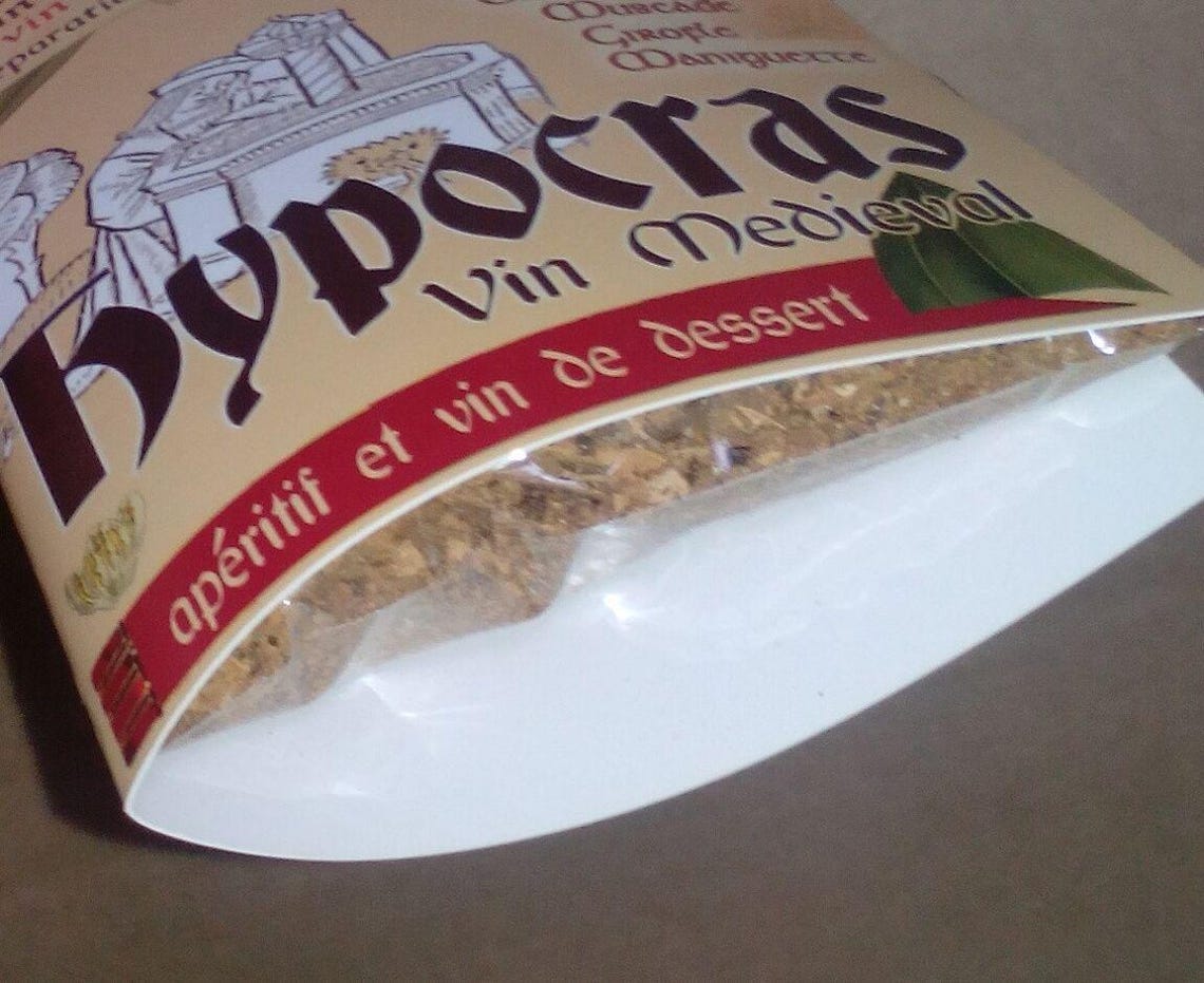 Hypocras | Mixture of Spices for the Preparation of Medieval Wine for 2 ...