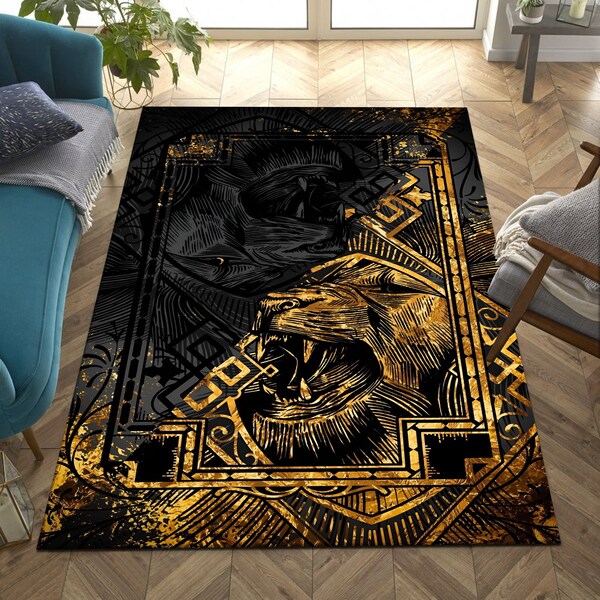 Lion Rug - Etsy