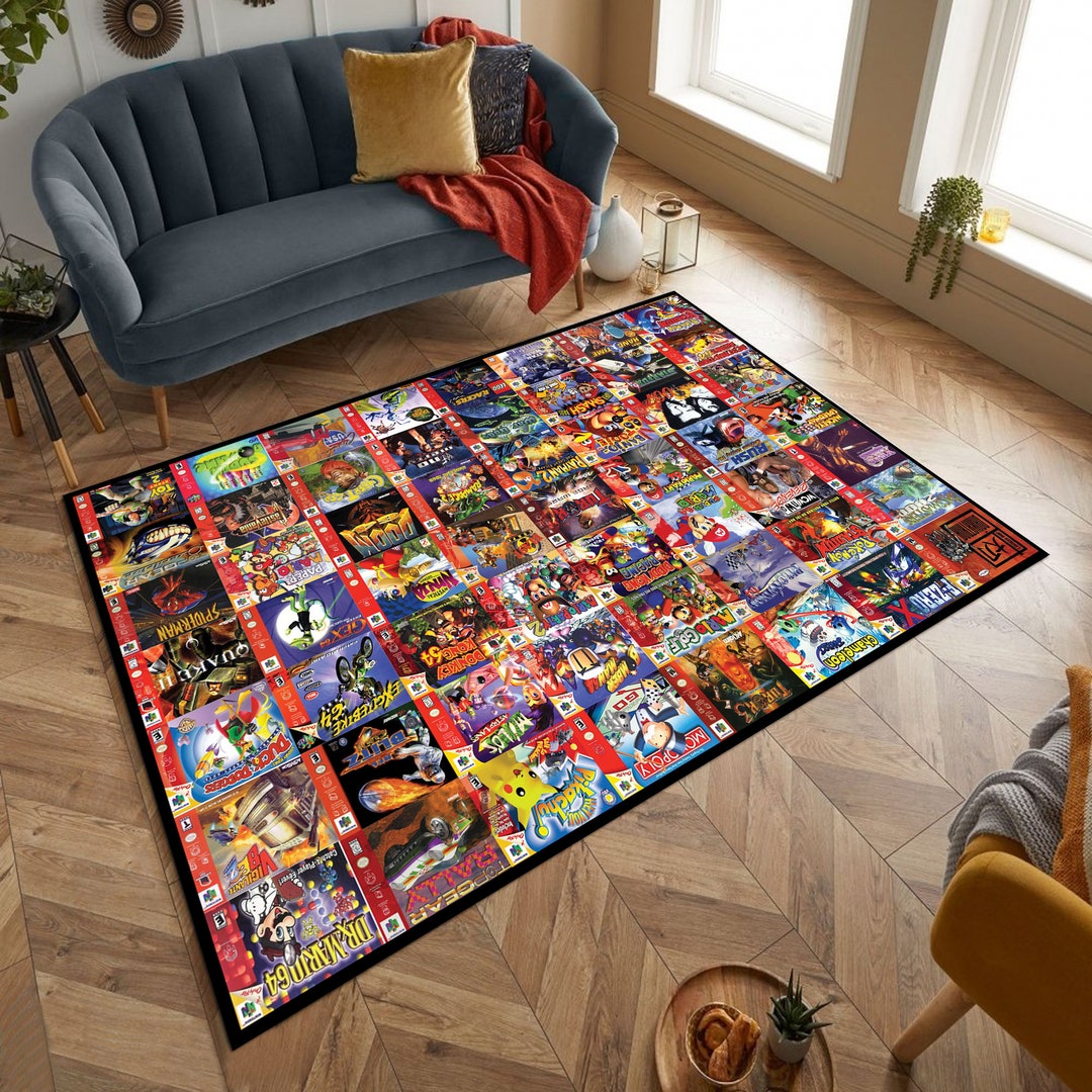 Retro Rug,cartoon Rug,manga Rug,movie Rug,custom Rug,area Rug,living ...