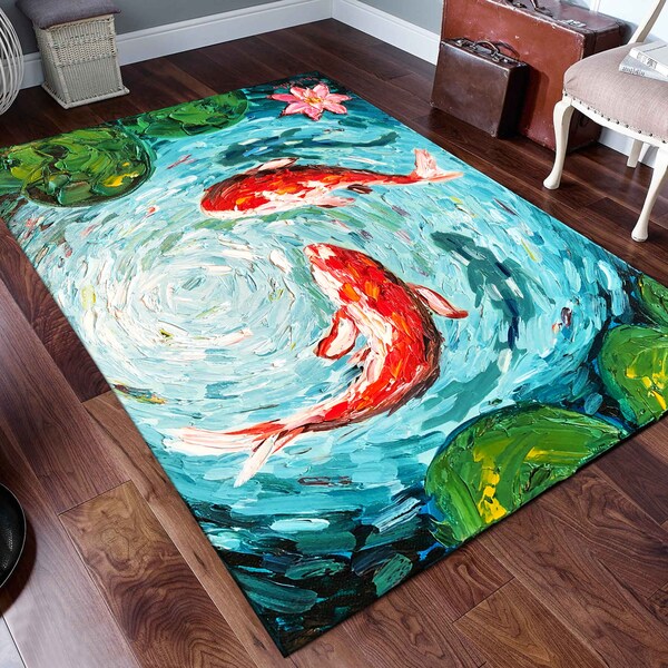 Fish Rug - Etsy