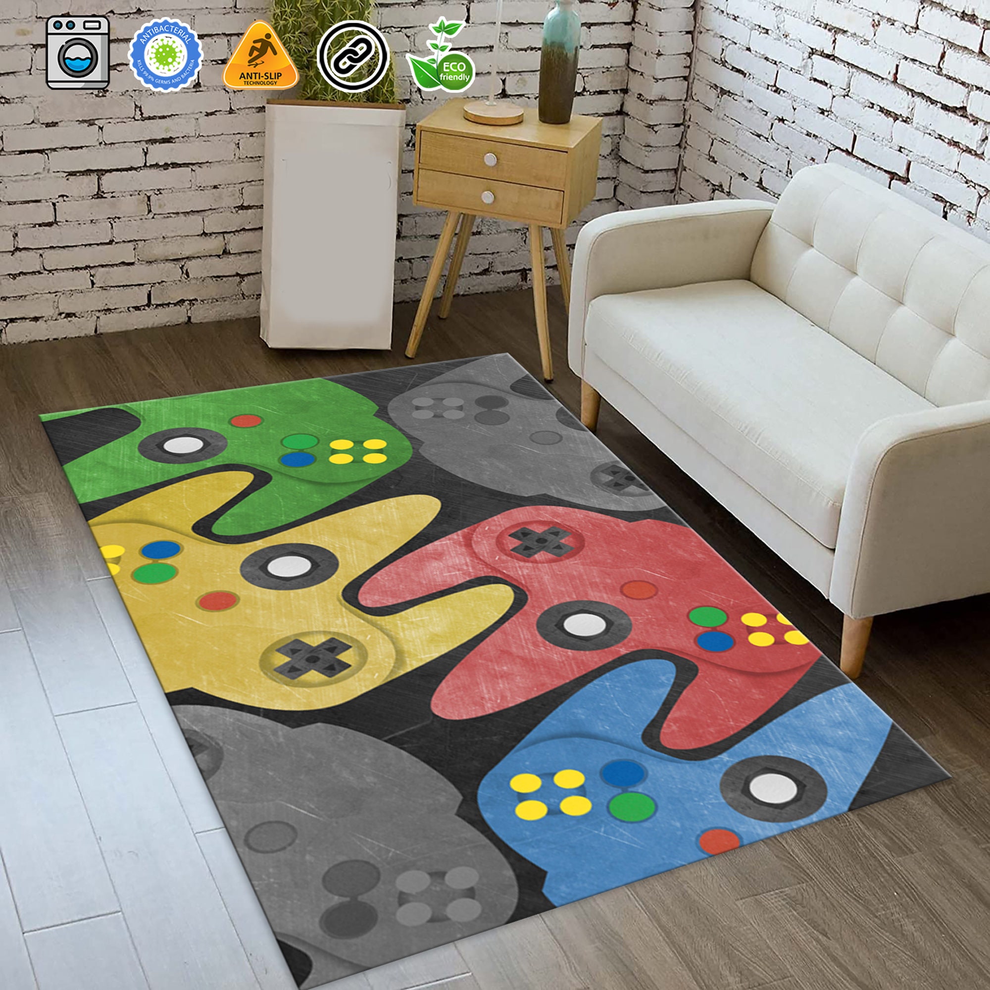 Gaming Room Rug, Wallpaper Flare Rug, E-Sport Rug, Gamer Rug, Gaming ...