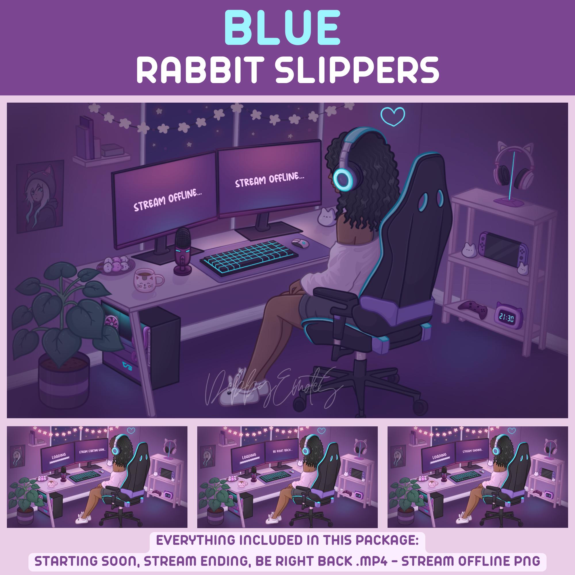 Twitch Animated Overlays, Black Girl Switch Scenes for Stream, Starting ...