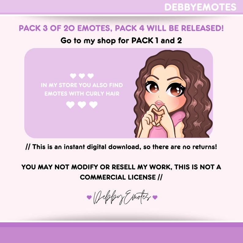 Girl Emotes, Bundle 20 for Discord, Twitch, Youtube and Any Stream and ...