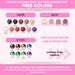 Animated Girl Emotes, 6 Pcs Love Emotes for Twitch, Discord and Any ...