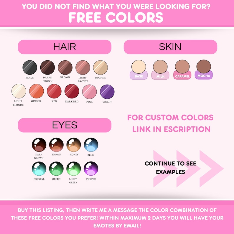 Animated Girl Emotes, 6 Pcs Love Emotes for Twitch, Discord and Any ...