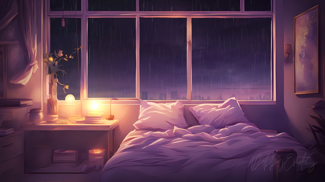 Vtuber Background Animated for Stream, Zoom Background, Virtual Room ...