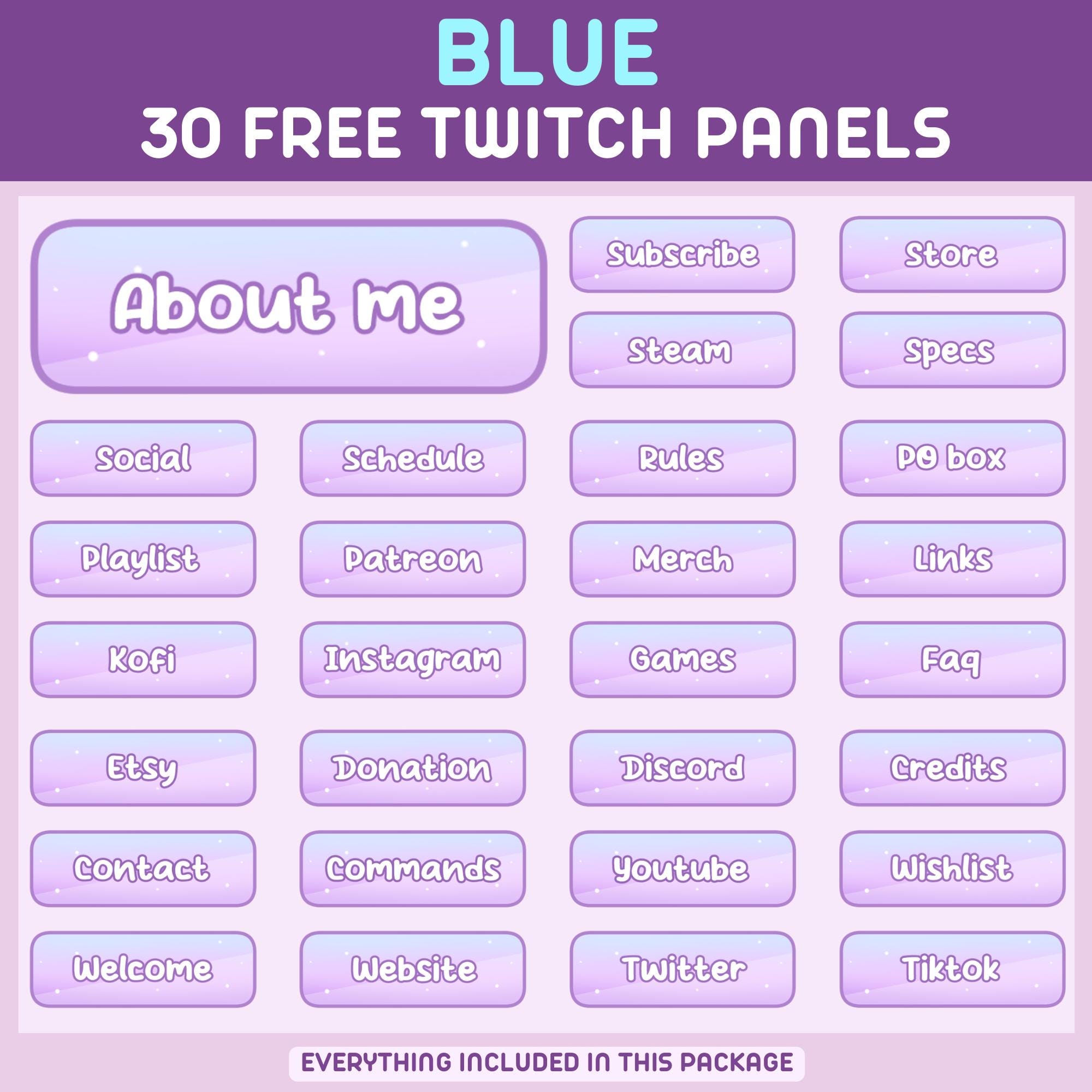 Twitch Overlays, Animated Twitch Switch Scenes for Stream brown Hair / Long Hair / Pale Skin ...