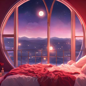 Vtuber Background, Animated Background for Vtuber, Virtual Room ...