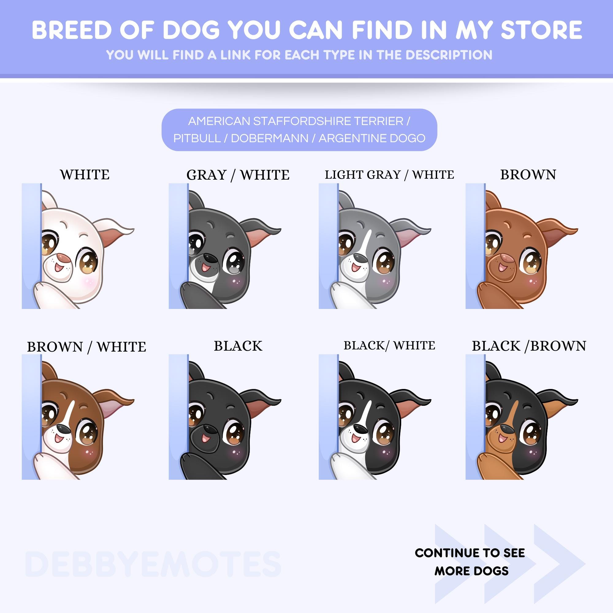 Dog Emote, Husky Emote 20pcs for Twitch, Discord, Kick, Tiktok and Any ...