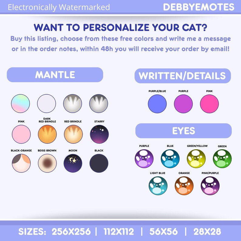 Animated Emotes, 12 Siamese Cat Emoticons for Twitch, Discord, Tiktok ...