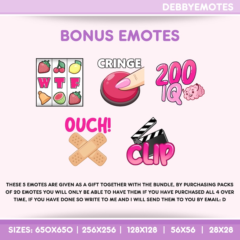Twitch Emotes, Bundle 85pcs for Discord, Twitch, Tiktok and Any Stream ...
