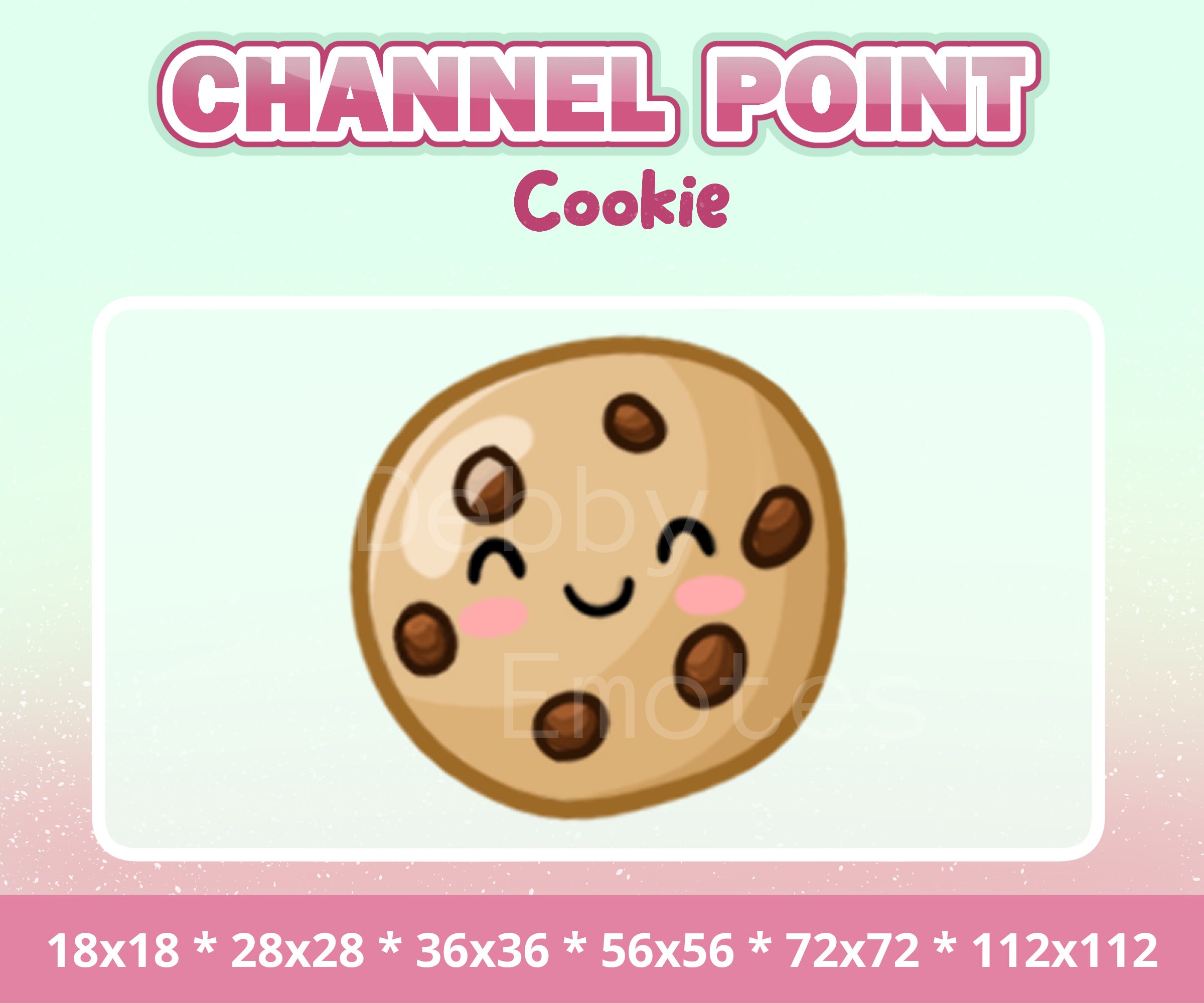 Cookie Channel Point / Instant Download / Streaming Twitch - Etsy