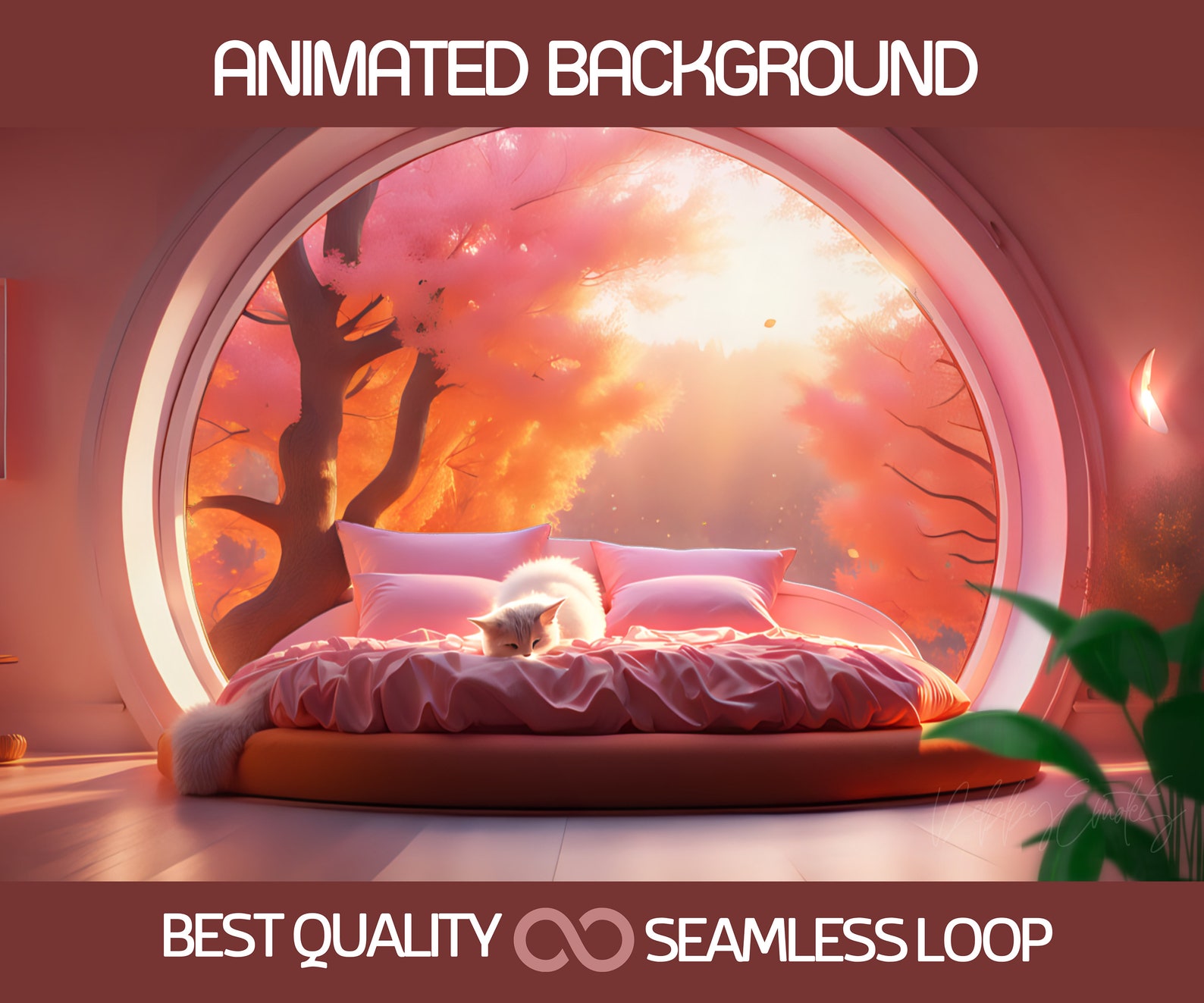 Vtuber Overlay for Stream, Vtuber Cozy Room, Vtuber Stream Design ...