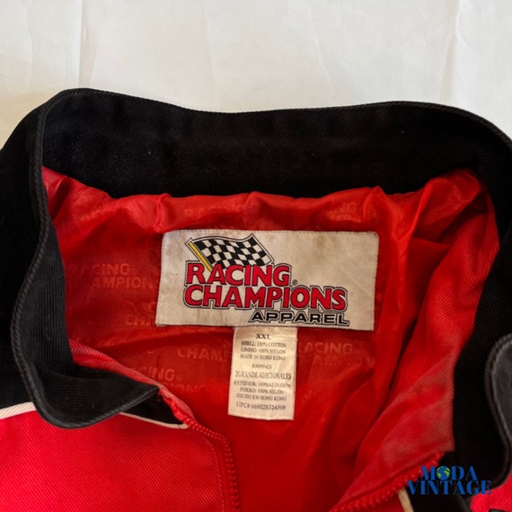 Vintage Black & Red NASCAR Chevrolet Racing Jacket - Gem