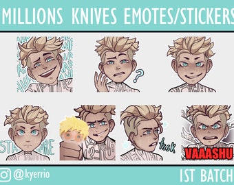 Trigun Stampede Vash the Stampede Emotes and Stickers for Discord ...