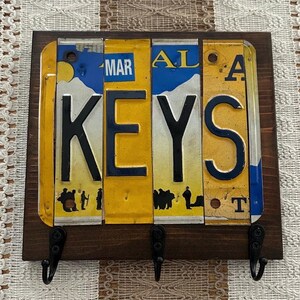 License Plate Key Holder - Etsy