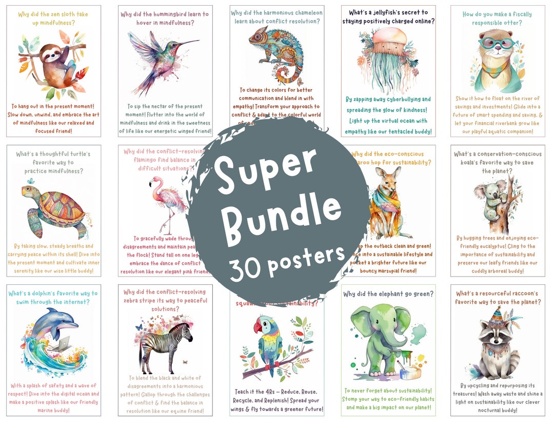 FCS Poster Super Bundle 30 Posters digital Download - Etsy