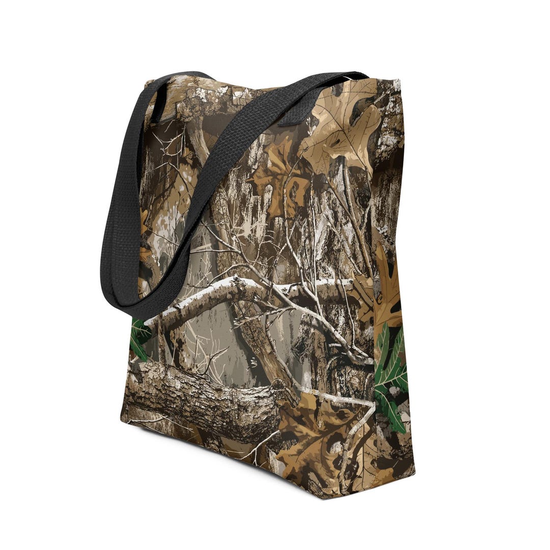 Camo Tote Bag in Real Hunter Camouflage Realtree Edge - Etsy