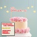 Printable Personalized Cake Topper Custom Cake Topper Digital Birthday ...