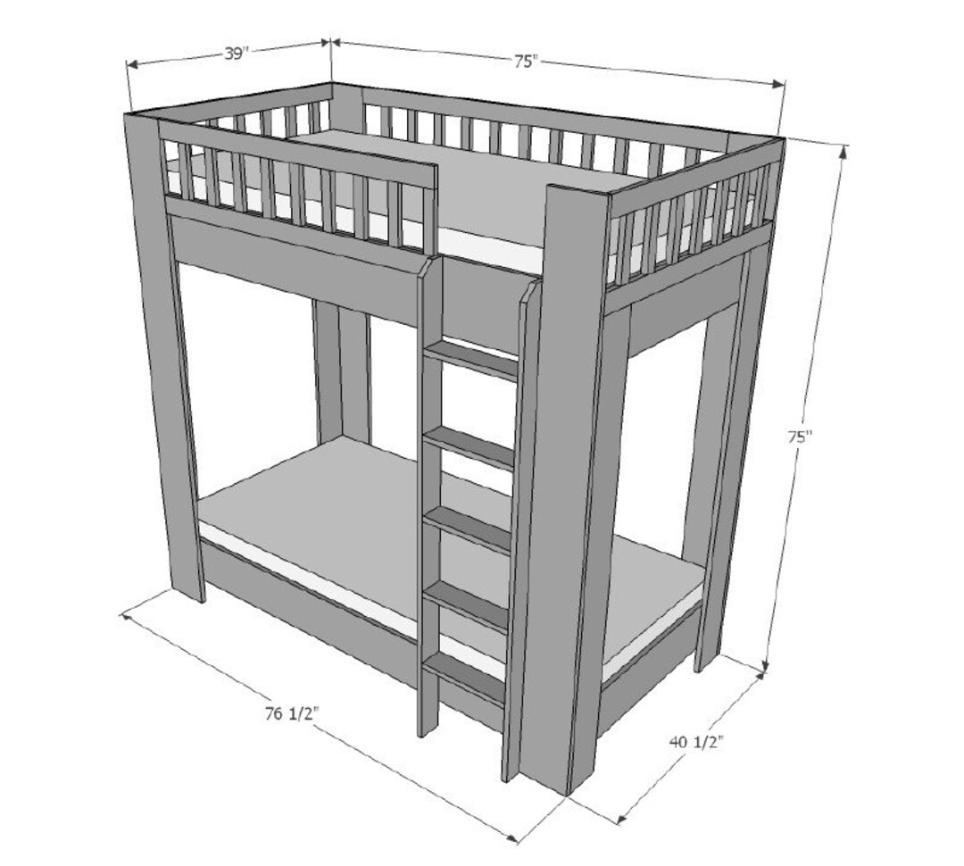 simple-bunk-bed-plans-easy-kids-bunk-bed-plans-handmade-bunk-bed-diy