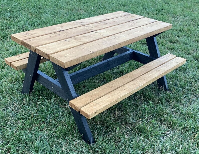 Simple Kids Picnic Table Easy Small Children Picnic Table - Etsy