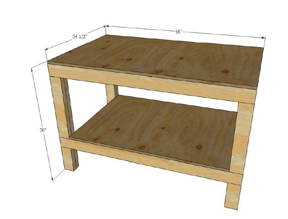 Garage Workbench Plans