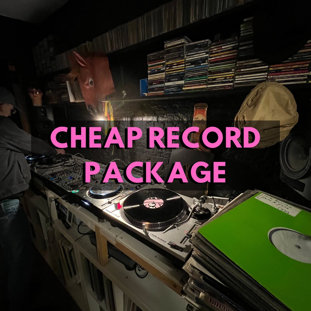Affordable DJ Record Bundle, Techno Vinyl Records, Record Collection ...