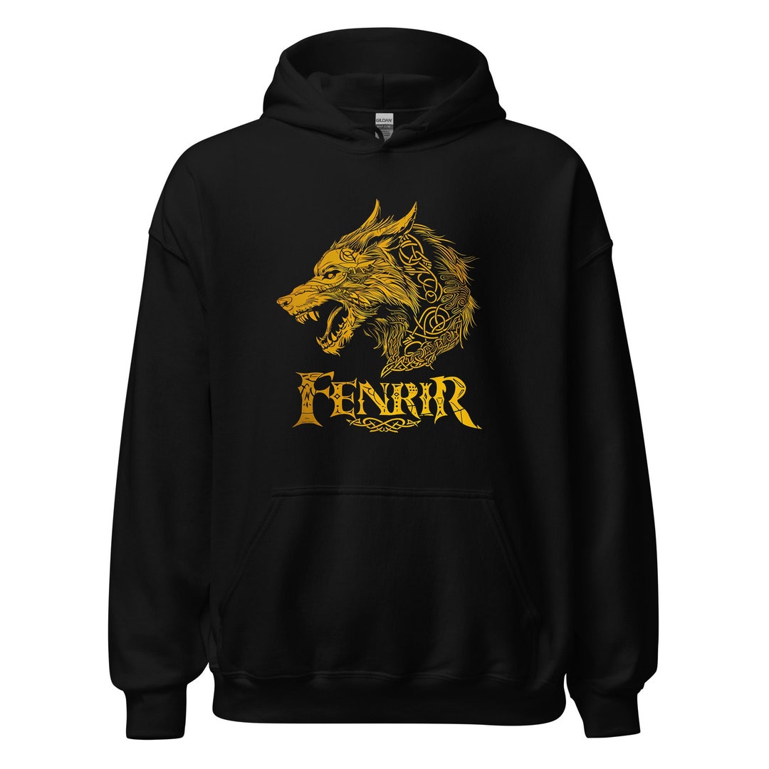 Norse Viking, Fenrir, Heavy Blend Hoodie - Etsy