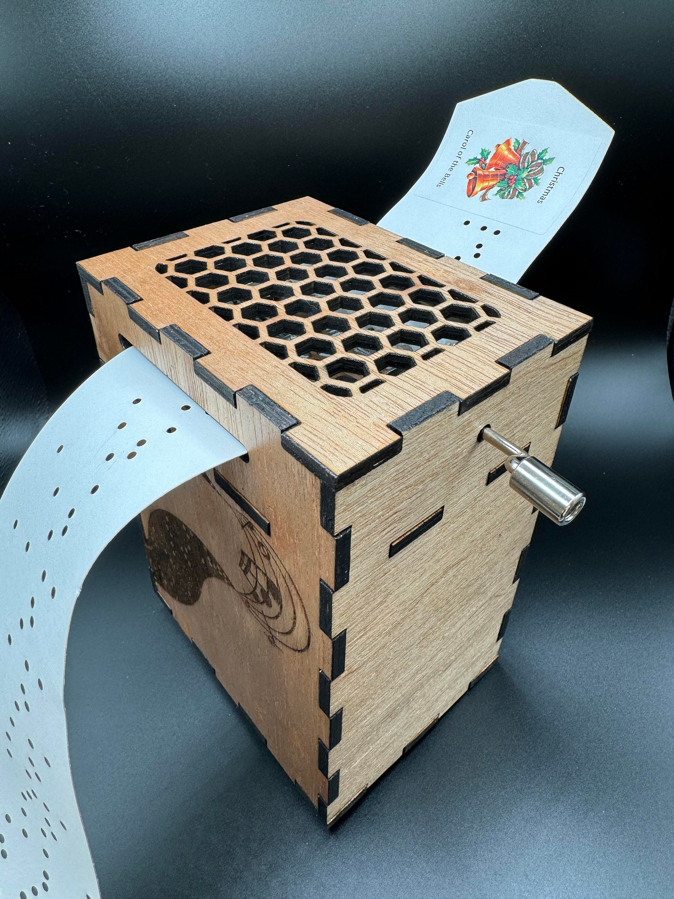 30-note Player-style Hand-crank Music Box - Etsy