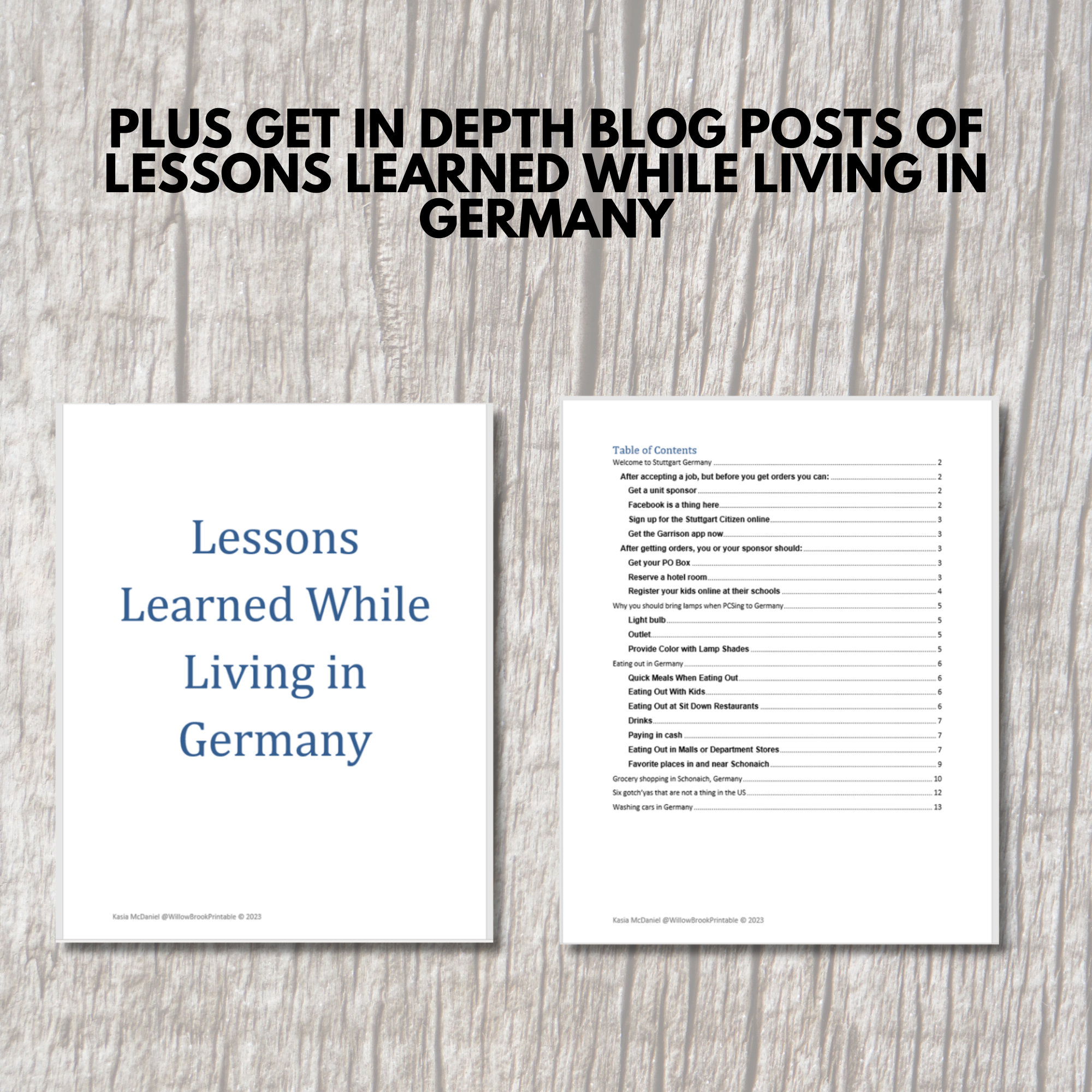 Moving to Germany PCS Checklist Planner, Overseas Move Packing List - Etsy