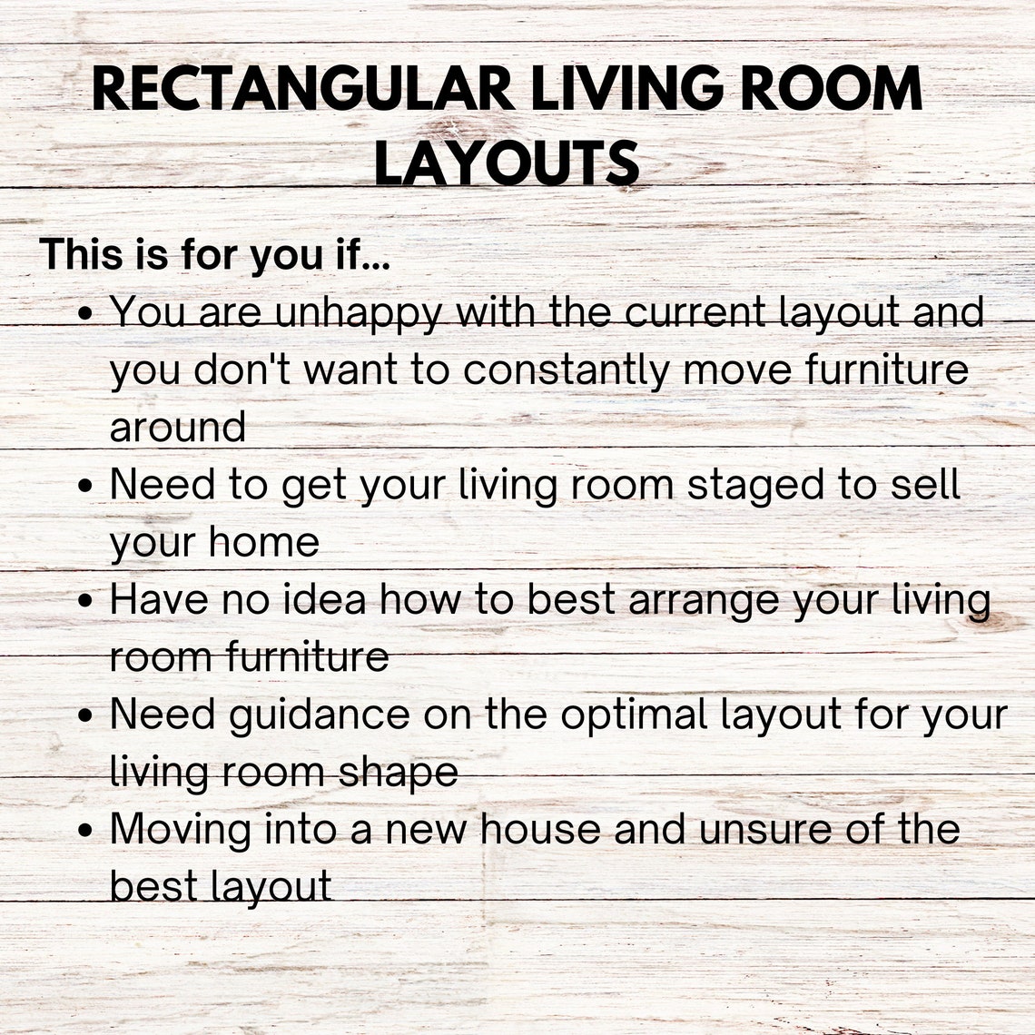 Living Room Layout Realtor Staging Tips Home Selling Guide - Etsy
