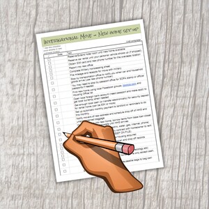 Printable International PCS Moving Planner Moving Checklist - Etsy