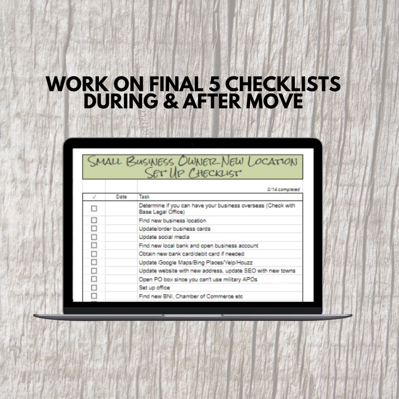 Moving to Germany PCS Checklist Planner, Overseas Move Packing List - Etsy