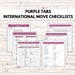 PCS Moving Checklist Binder Printable, CONUS and International Moving ...