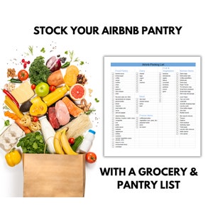 Airbnb Vacation Packing Checklist, Printable Travel Planner, Google ...