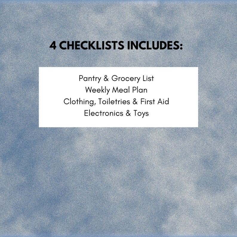 Airbnb Vacation Packing Checklist, Printable Travel Planner, MS Excel ...