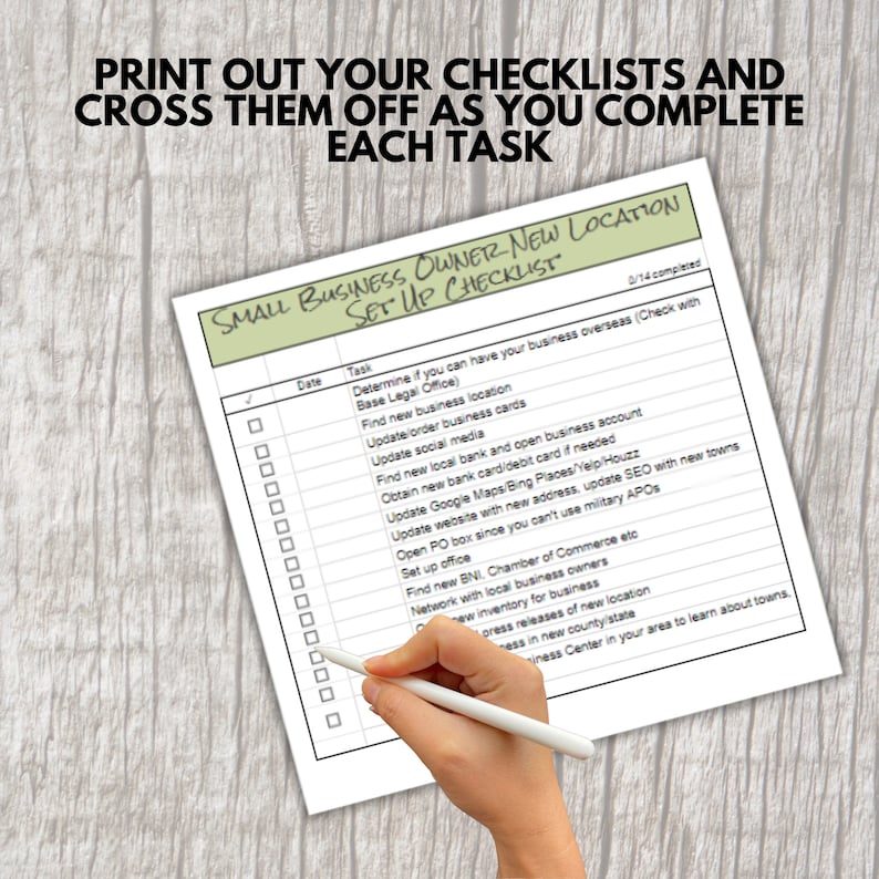International PCS Moving Planner, Moving Abroad Relocation Checklist ...