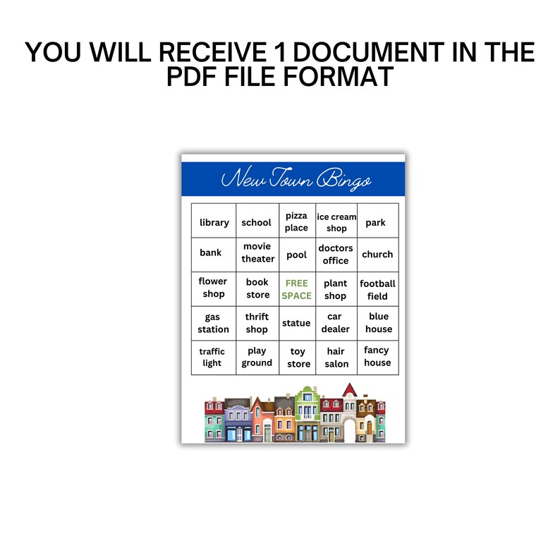 Kids Road Trip Printable Bingo Cards, Summer Travel Games, Family ...