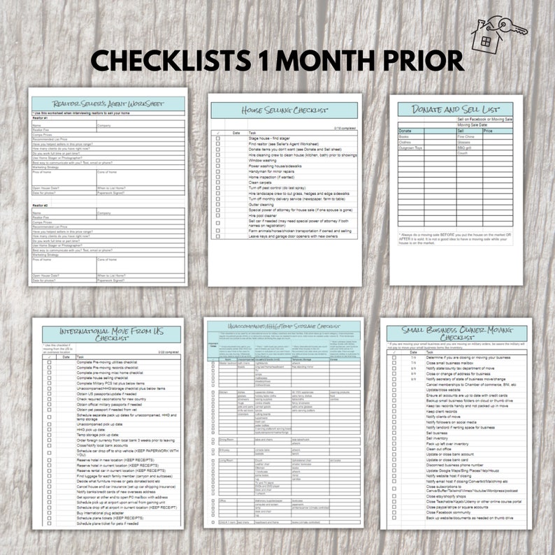International PCS Moving Planner, Moving Abroad Relocation Checklist ...
