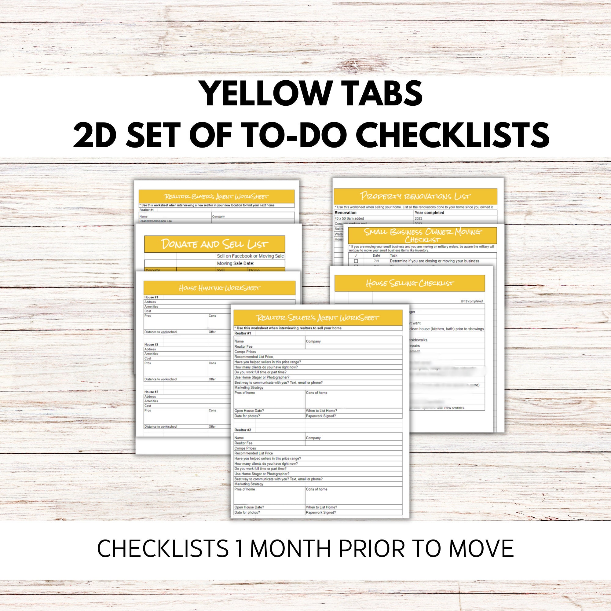 PCS Moving Checklist Binder Printable, CONUS and International Moving ...