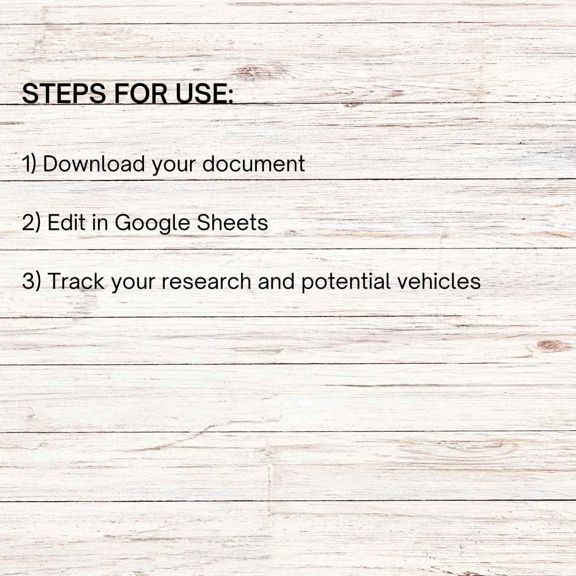 Buying a Used Car Checklist, Auto Dealer, Printable Budget Tracker and ...