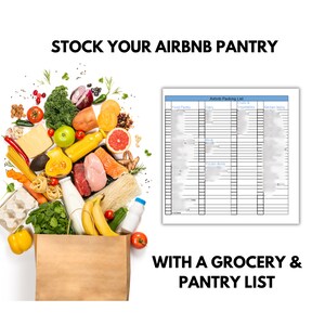 Airbnb Vacation Packing Checklist, Printable Travel Planner, MS Excel ...