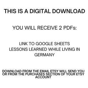 Moving to Germany PCS Checklist Planner, Overseas Move Packing List - Etsy