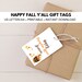 Happy Fall Y'all Gift Tags, Printable Pumpkin Spice Autumn Tags, Fall ...
