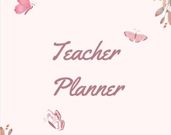Teacher Planner: Weekly Planning Sheets - Etsy