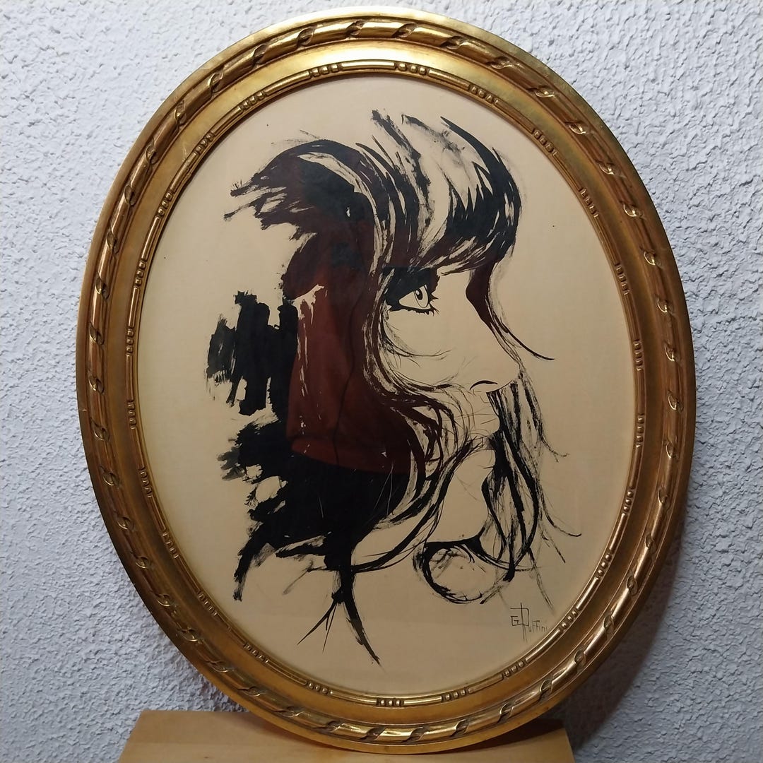 Painting Signed Giulio Ruffini - Etsy