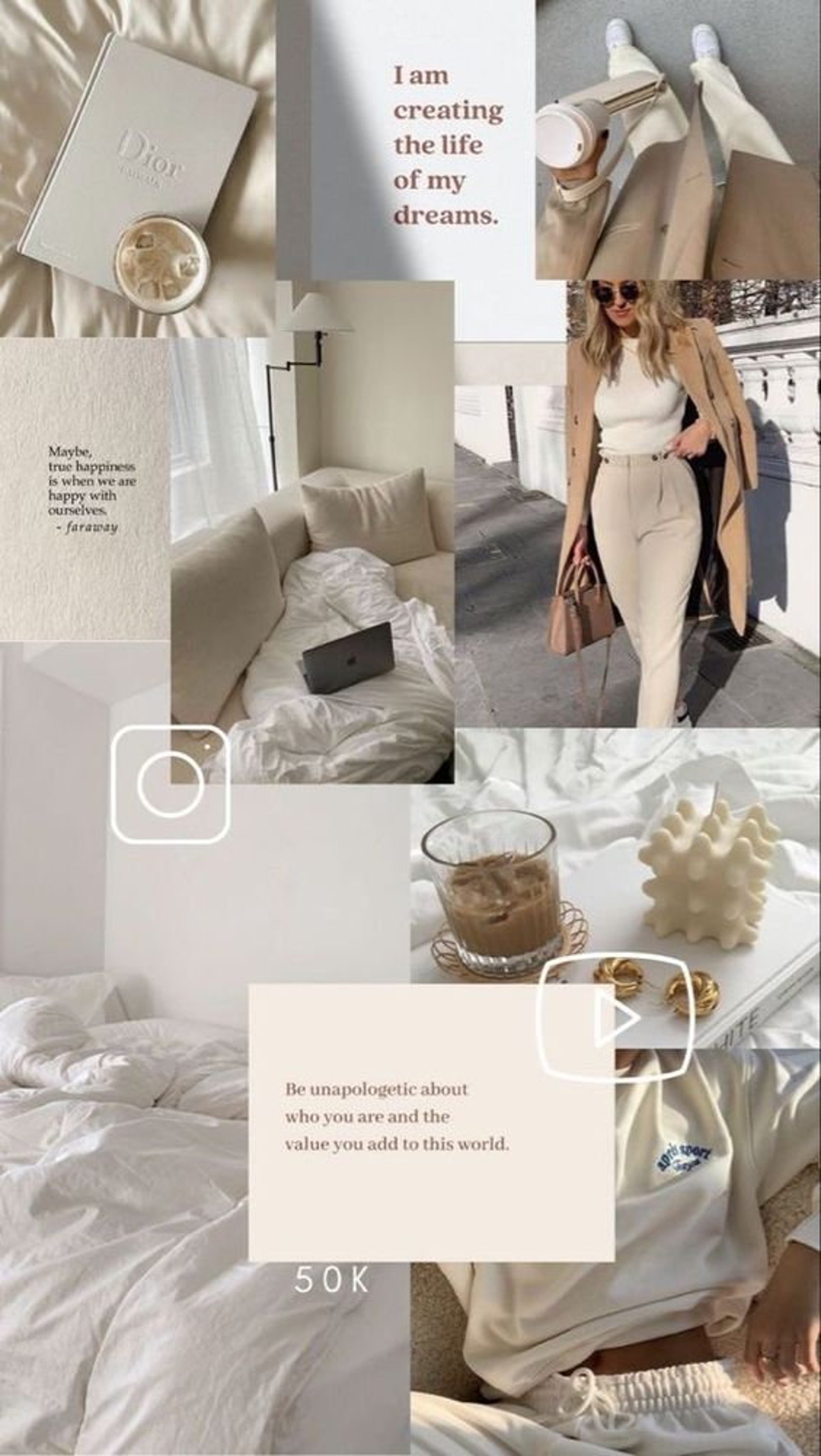 Manifestation Board Custom Made Vision Board Curated Mood - Etsy