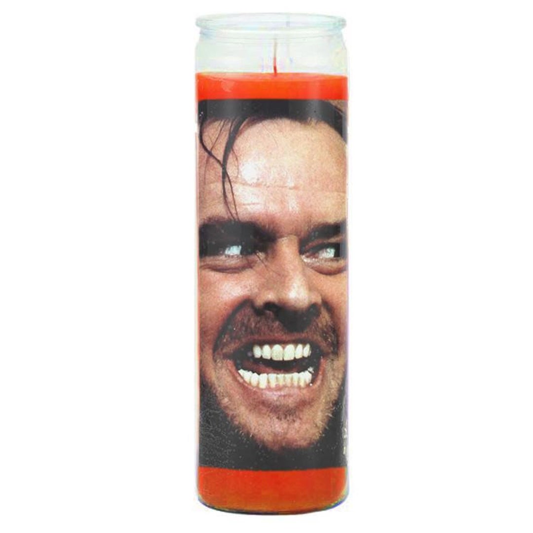 Here's Johnny Prayer Candle - Etsy