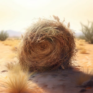 TUMBLEWEED WALL ART Bundle 19x Png - Western Watercolor - Wild West ...